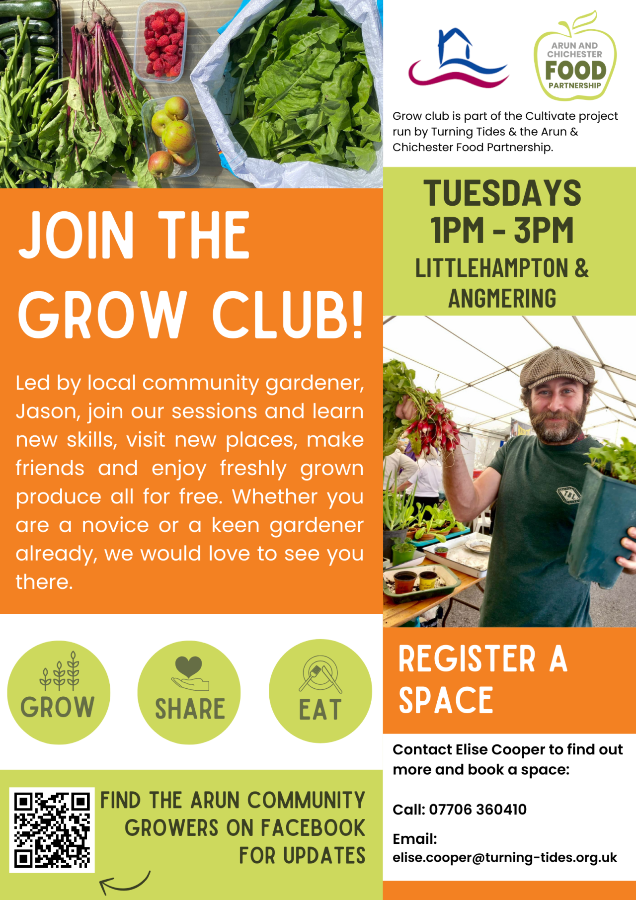Get involved - Arun & Chichester Food Partnership